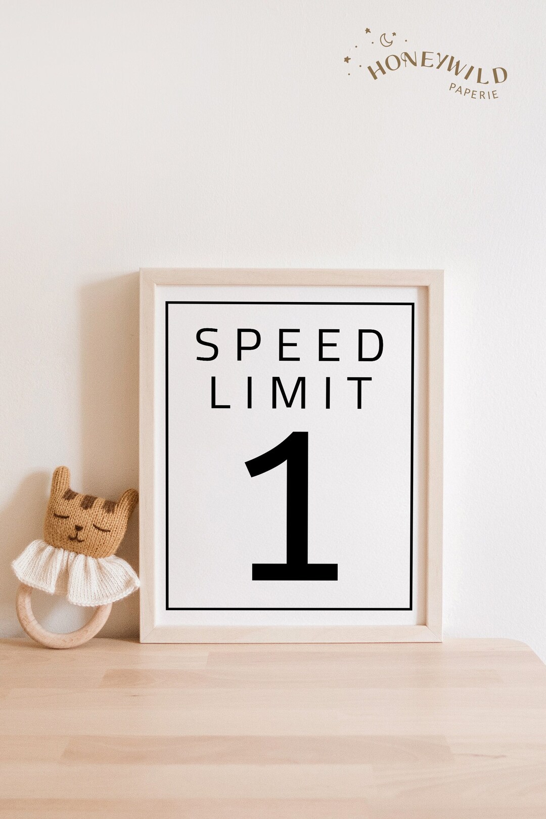 Speed Limit Sign Template | Editable Race Car Party Speed Limit Signs ...