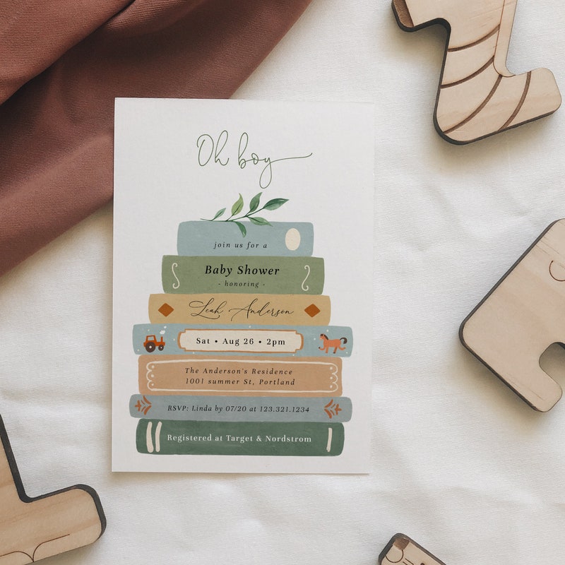 Baby Boy Book - Etsy