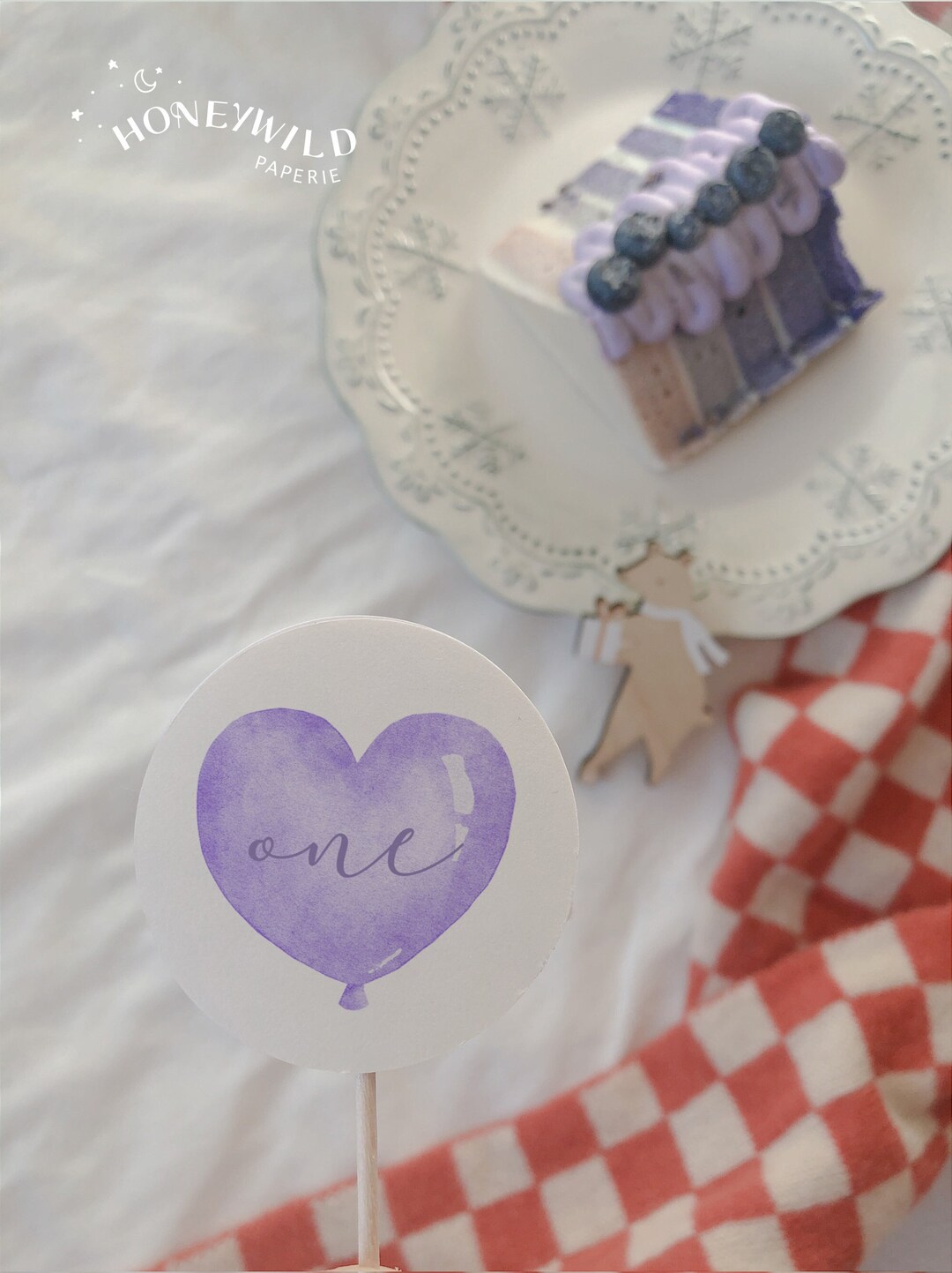 Editable Printable Purple Heart Balloon Cupcake Toppers, Purple ...