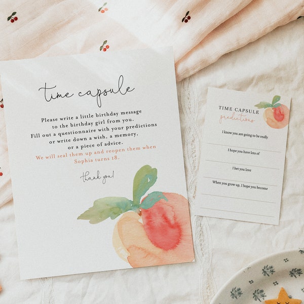 Peach Birthday - Etsy
