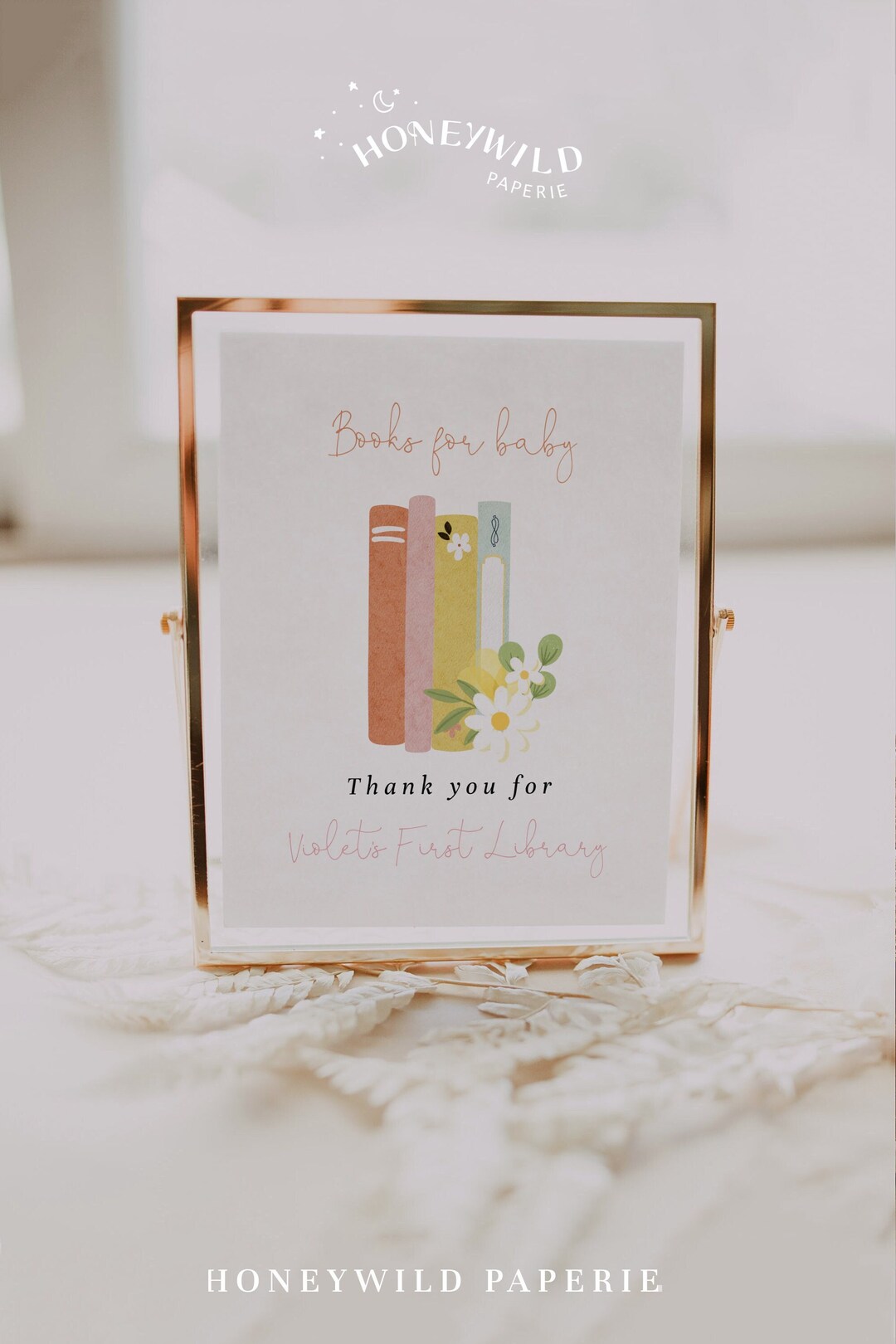 Fully Editable Storybook Baby Shower Table Signs First - Etsy