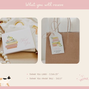 First Chapter Birthday Party Bundle With Customizable Invitations ...