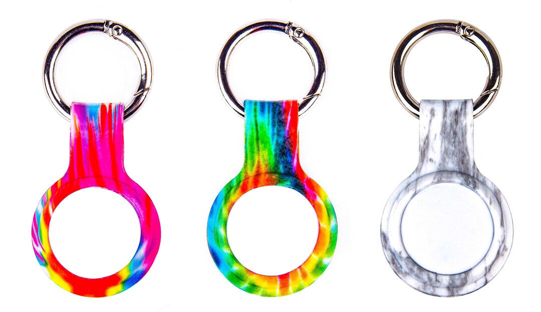 Easy Carry Air-tag Cover, Transparent TPU Protective Shell for Airtages ...