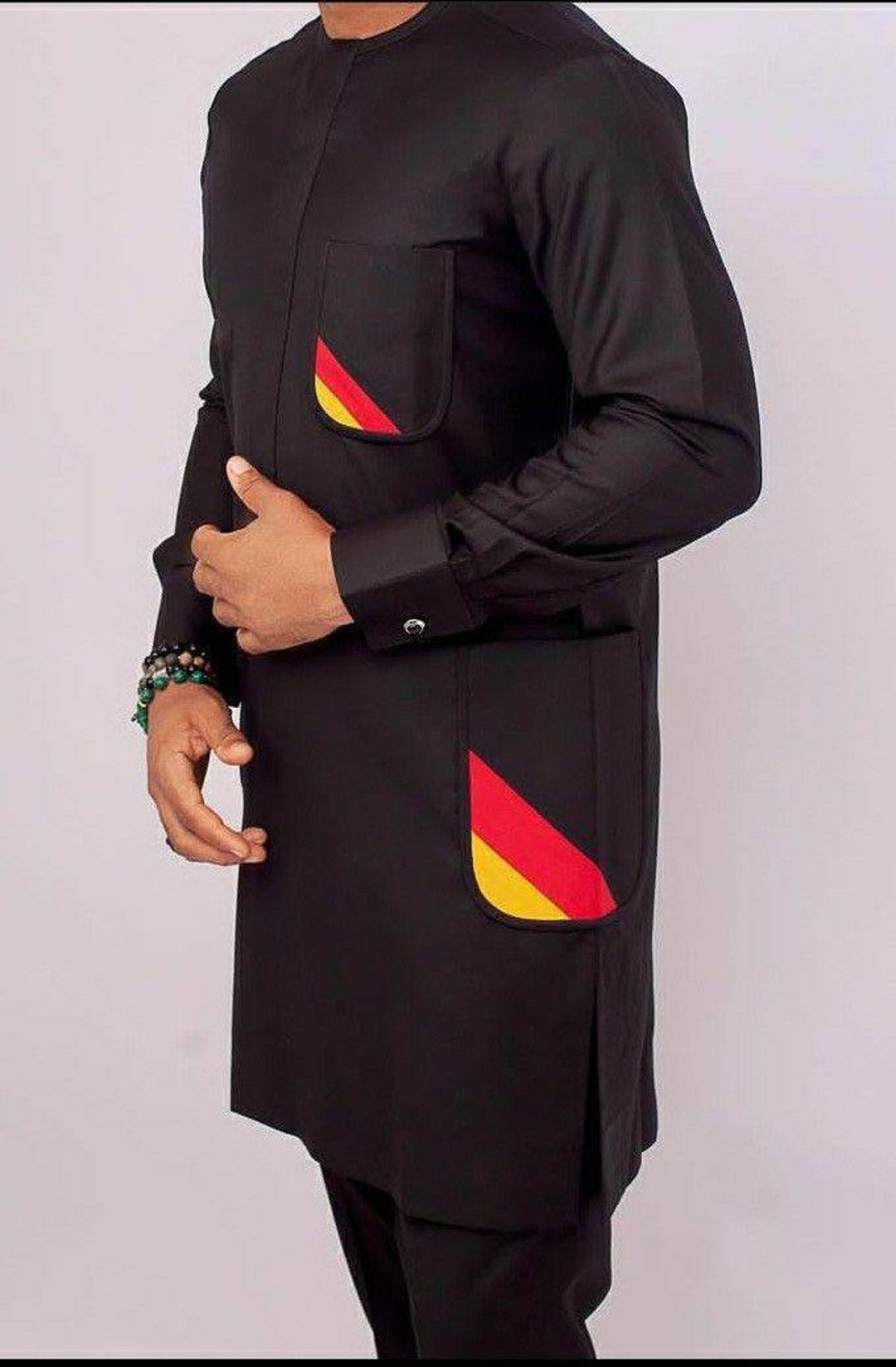 Mije African Men Shirt and a Matching Pant Set/african Clothing/african ...