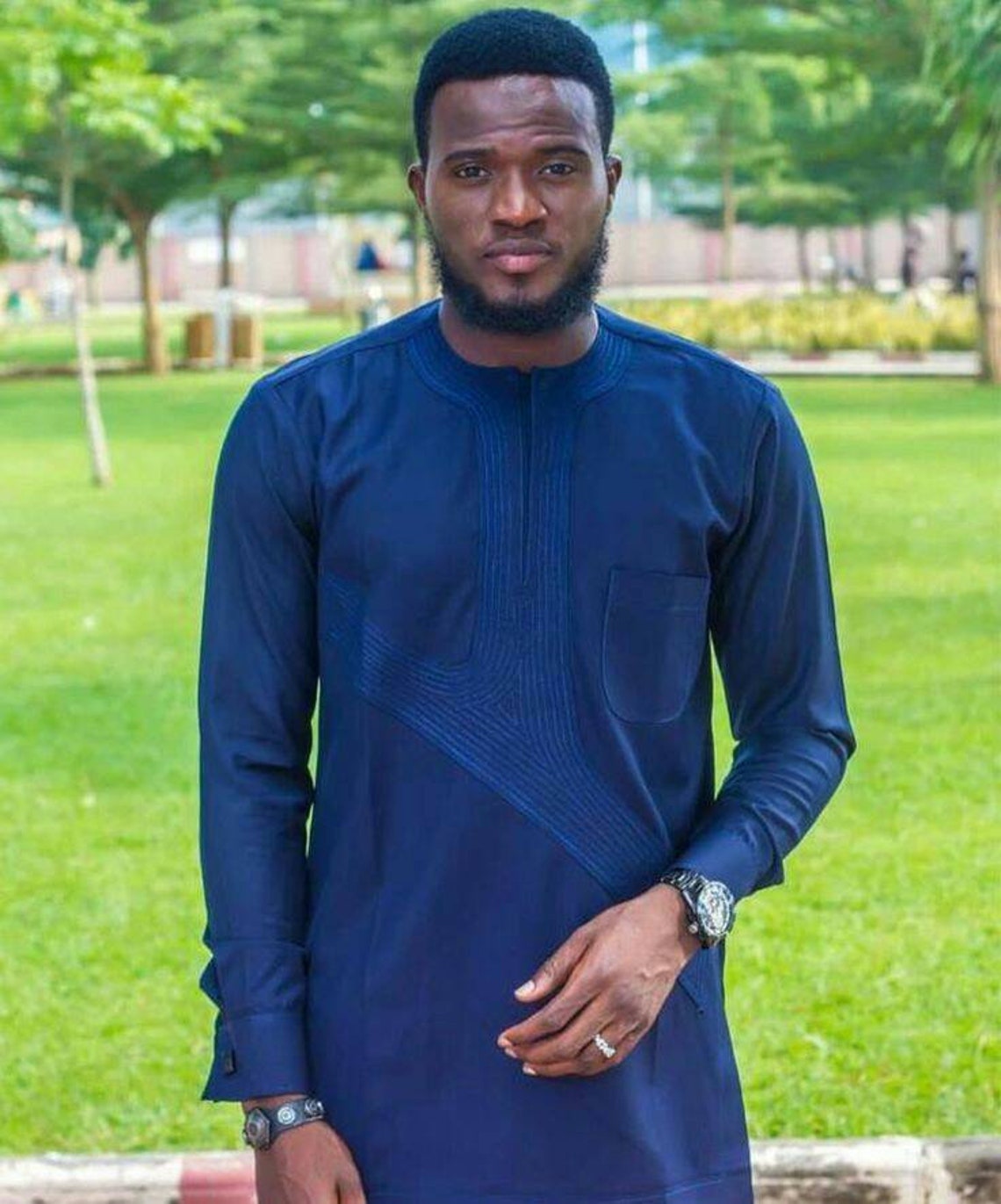 Adam African Men Shirt and a Matching Pant Set/african - Etsy