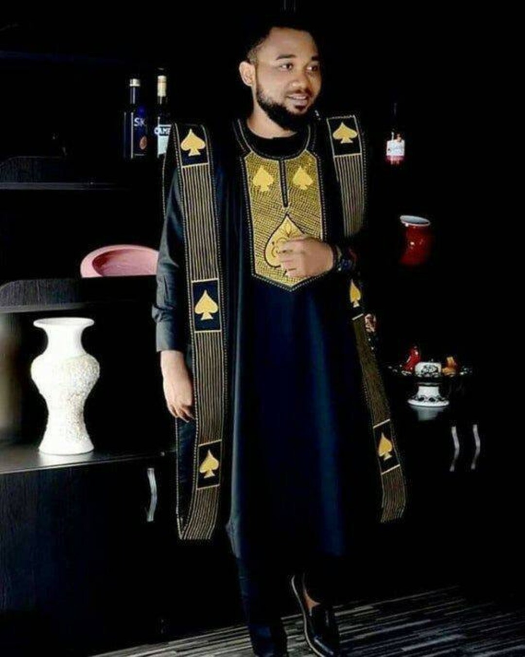 Bala African Agbada Set, Matching Shirt and Pant/african Clothing ...