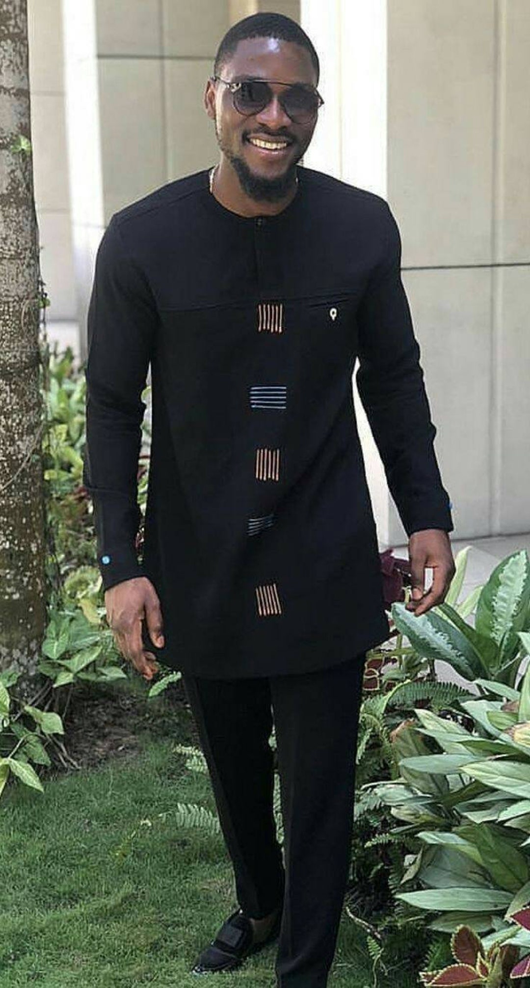 Musa African Men Shirt and a Matching Pant Set/african Clothing/african ...