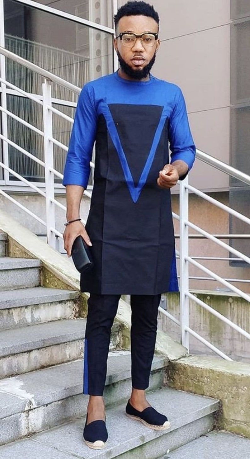 2 Piece African Dress for Men, Dashiki Men Suit, Nigerian Men Outfit ...