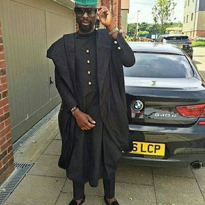 Chike African Agbada Set Matching Shirt and Pant/african - Etsy