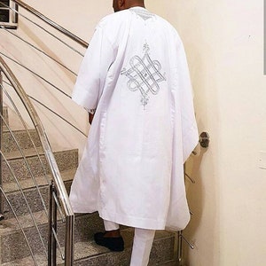 Dolapo African Agbada Set and a Matching Pant Set/african Clothing ...