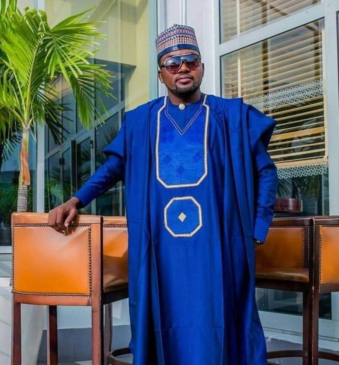 Tito African Agbada Set, Matching Shirt and Pant/african Clothing ...