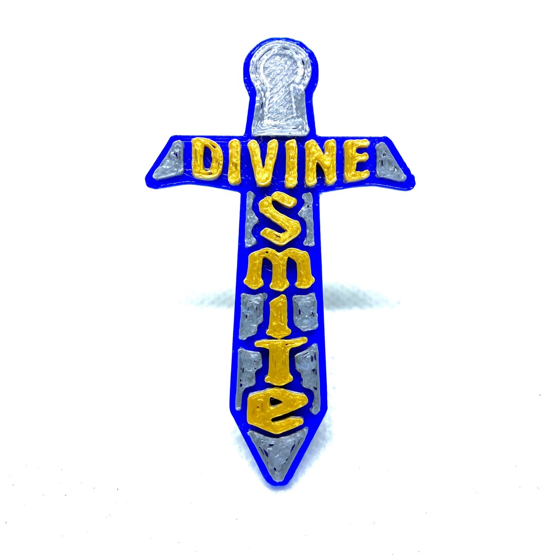 Divine Smite Pin - Etsy