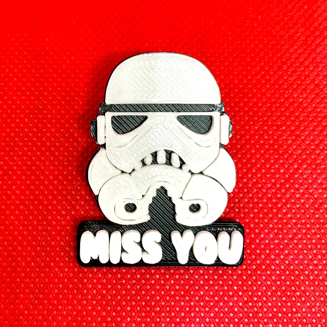 Stormtrooper "miss You" Pin - Etsy