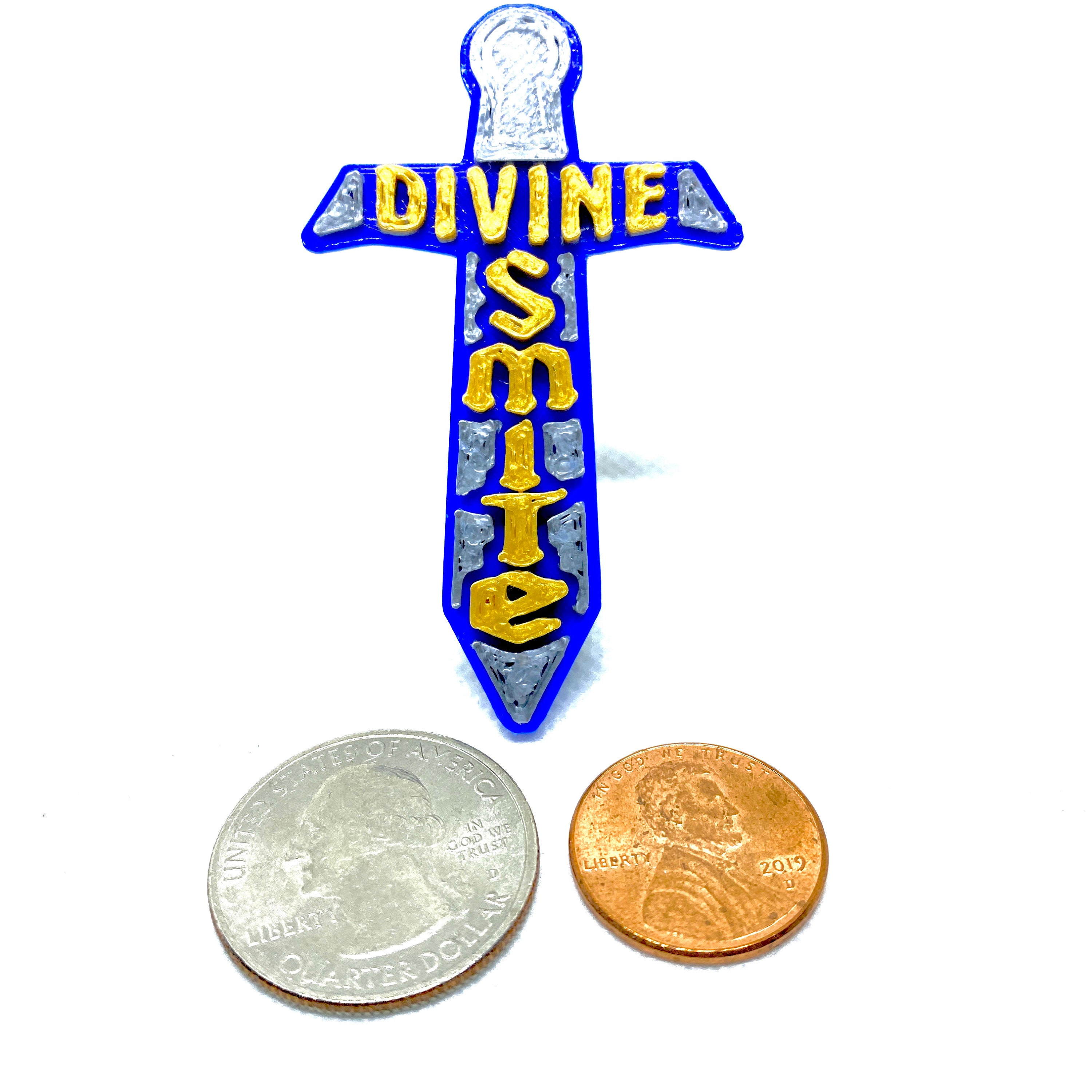 Divine Smite Pin | Etsy