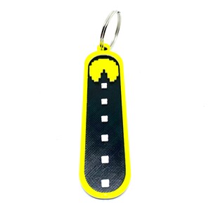 Pac-man Keychain - Etsy