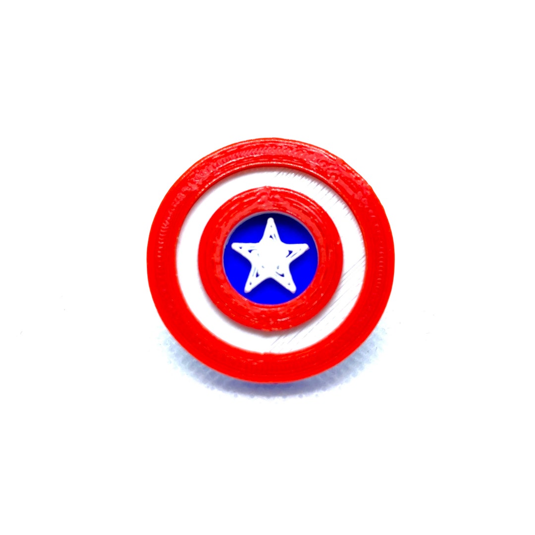 Captain America Pin - Etsy