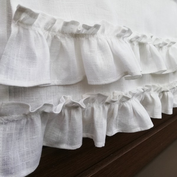 Ruffle Curtain - Etsy