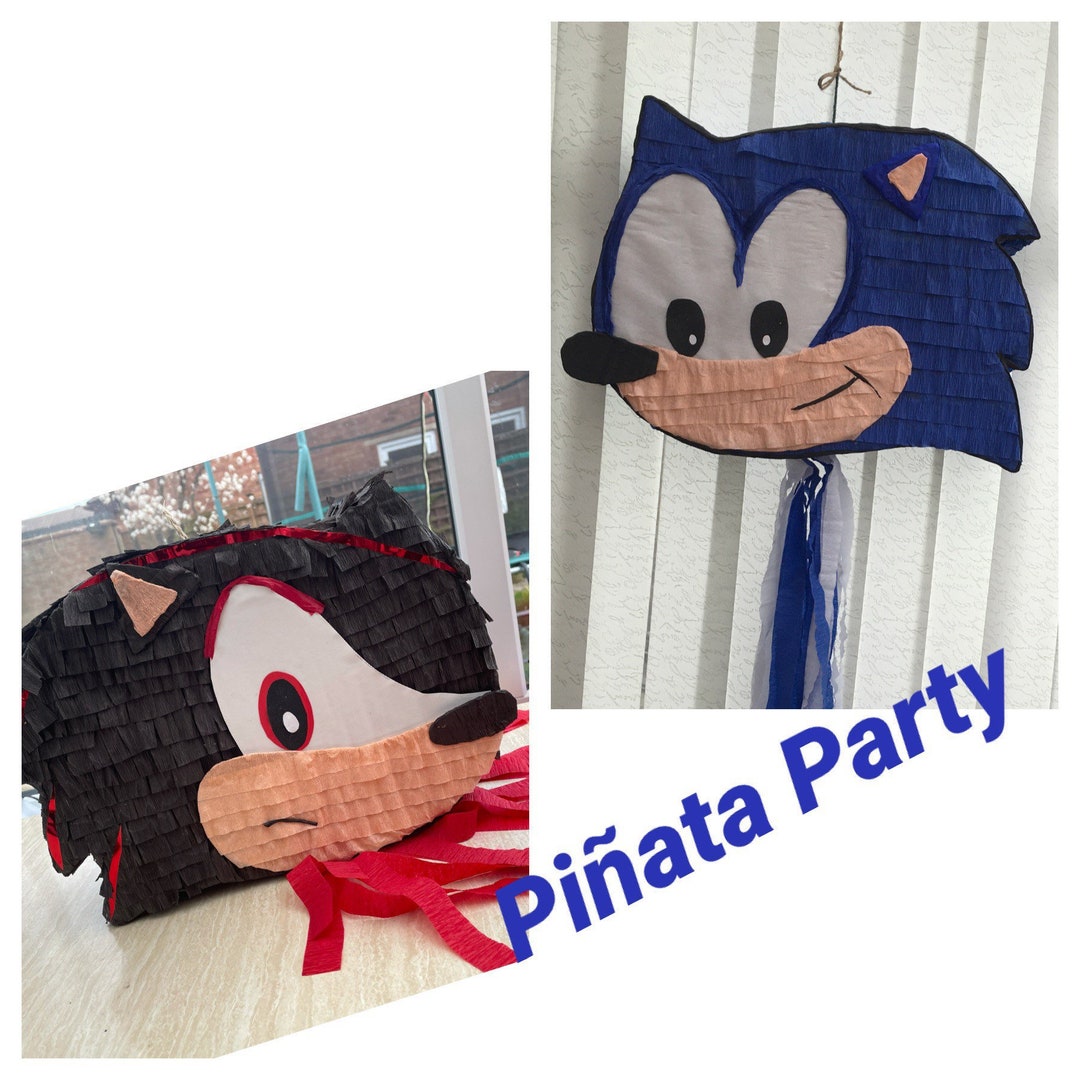 Sonic Shadow Piñata - Etsy