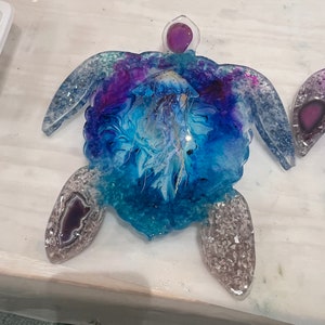 Resin Turtles - Etsy