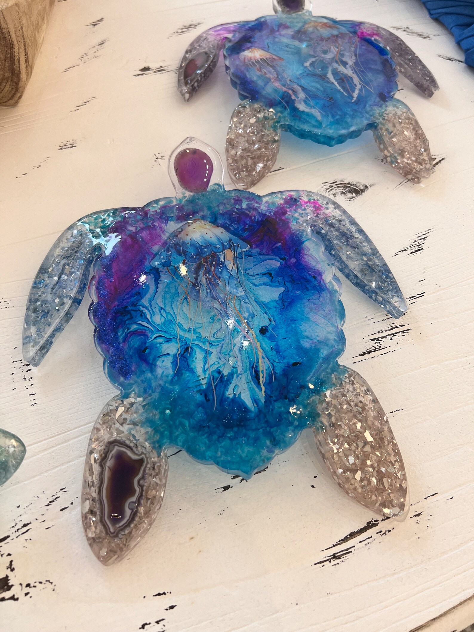 Resin Turtles - Etsy