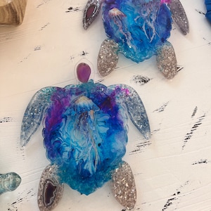 Resin Turtles - Etsy