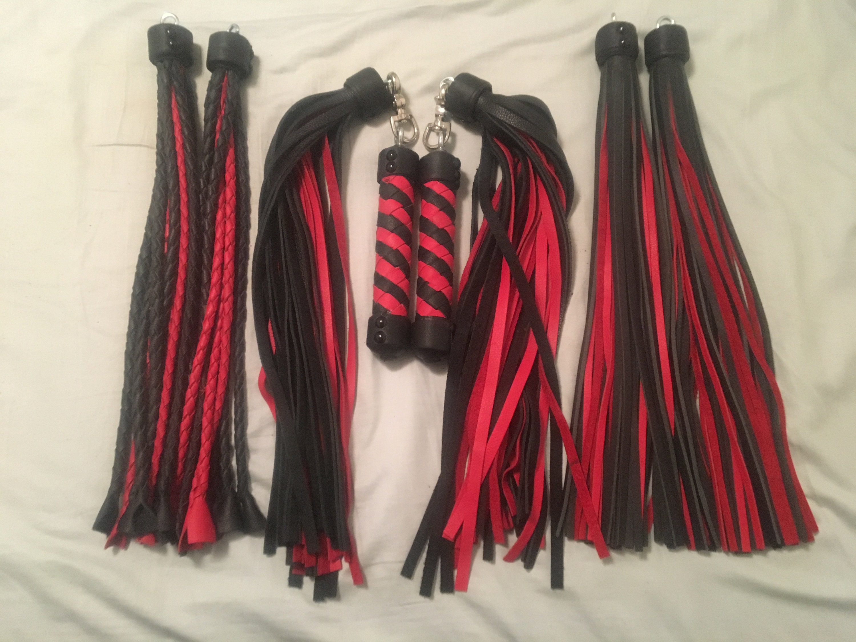 MATURE Interchangeable Swivel Handle Flogger Set - Etsy