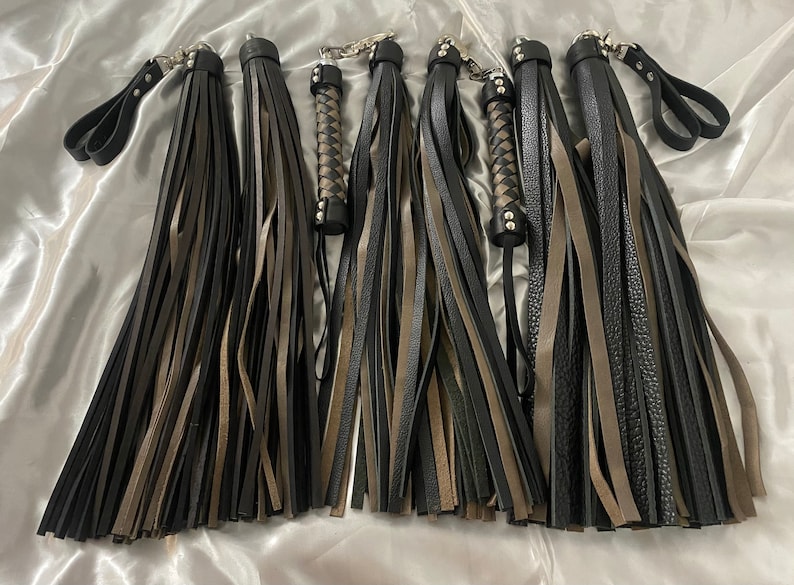 MATURE Interchangeable Swivel Handle Flogger Set - Etsy