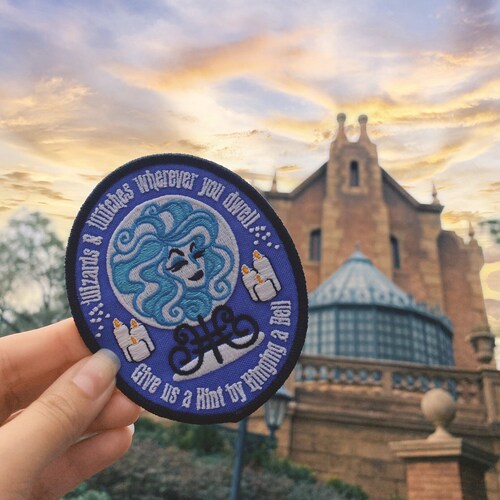 Ghost Host Name Tag Embroidered Iron on Patch | Etsy