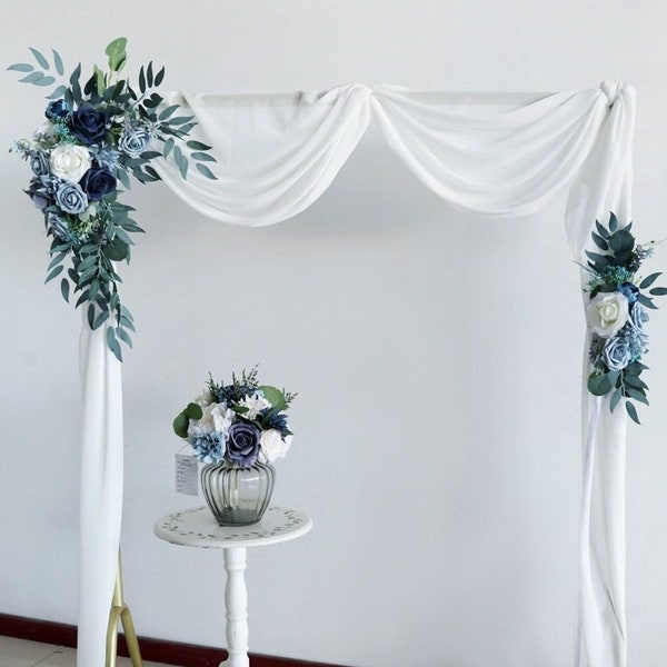 Wedding Arch Flowers Blue - Etsy