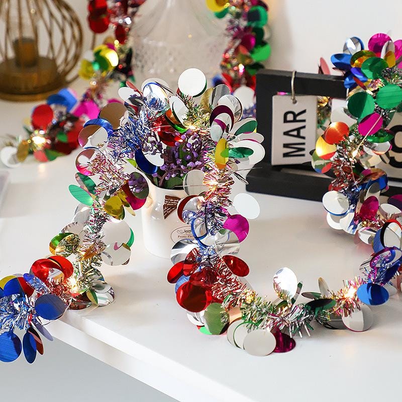 Glitter Garland - Etsy