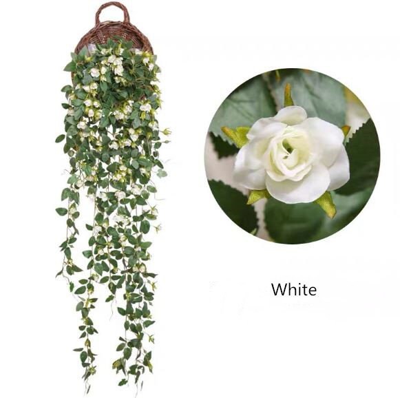 Artificial Hanging Flower Fake Flower Faux Hanging Plant for - Etsy