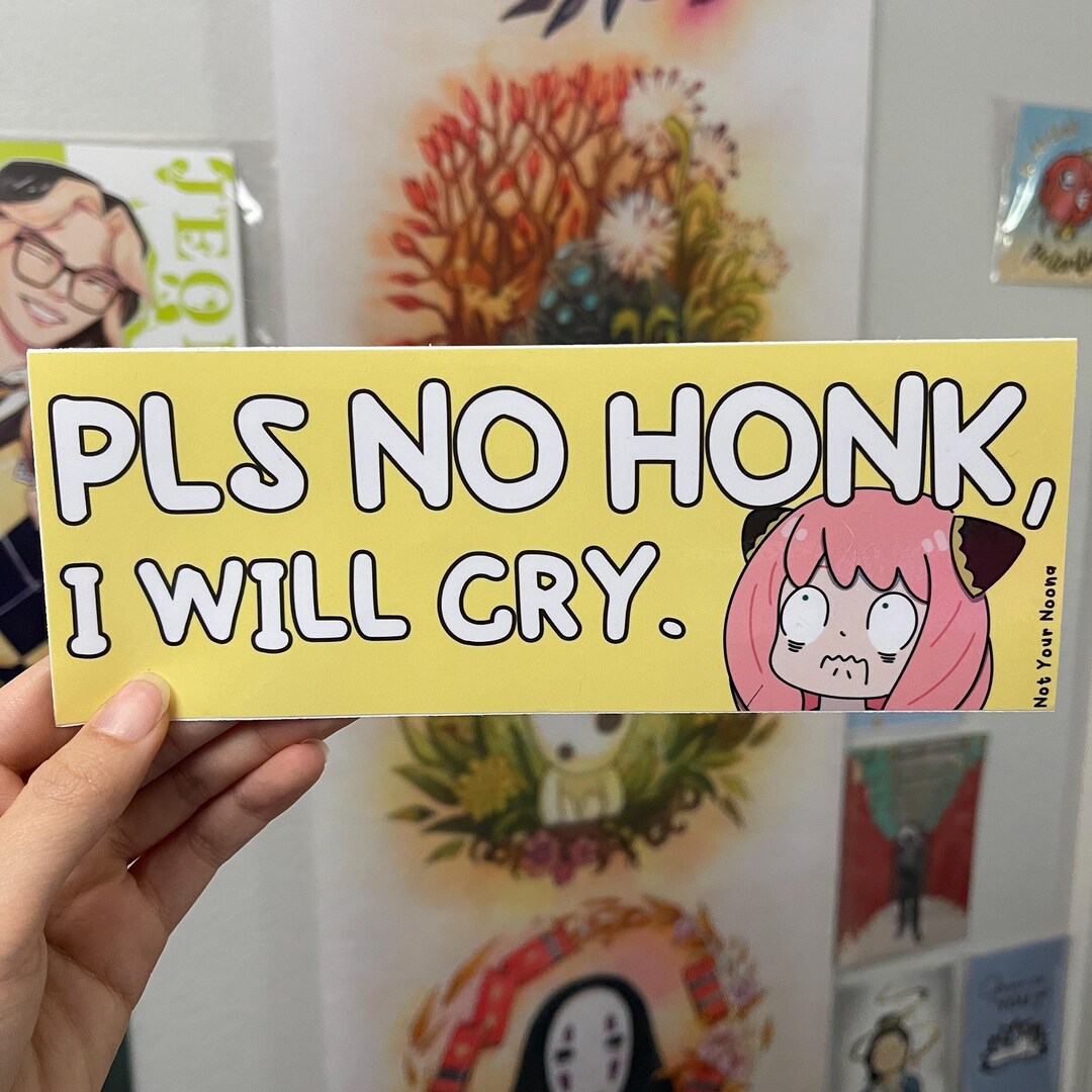 Anya Car/bumper Sticker | Spy Family - Etsy