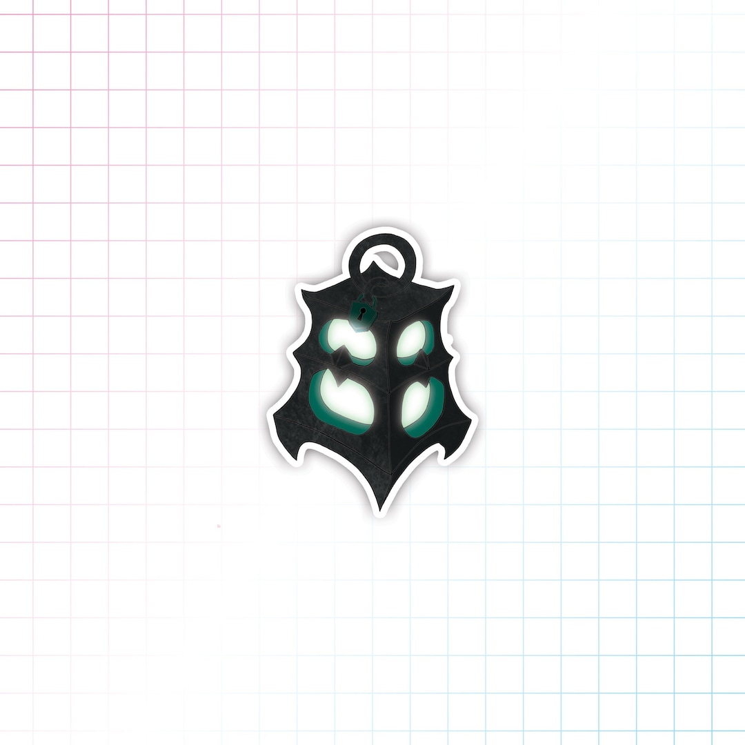 Lol Thresh Lantern Glow in the Dark Sticker - Etsy