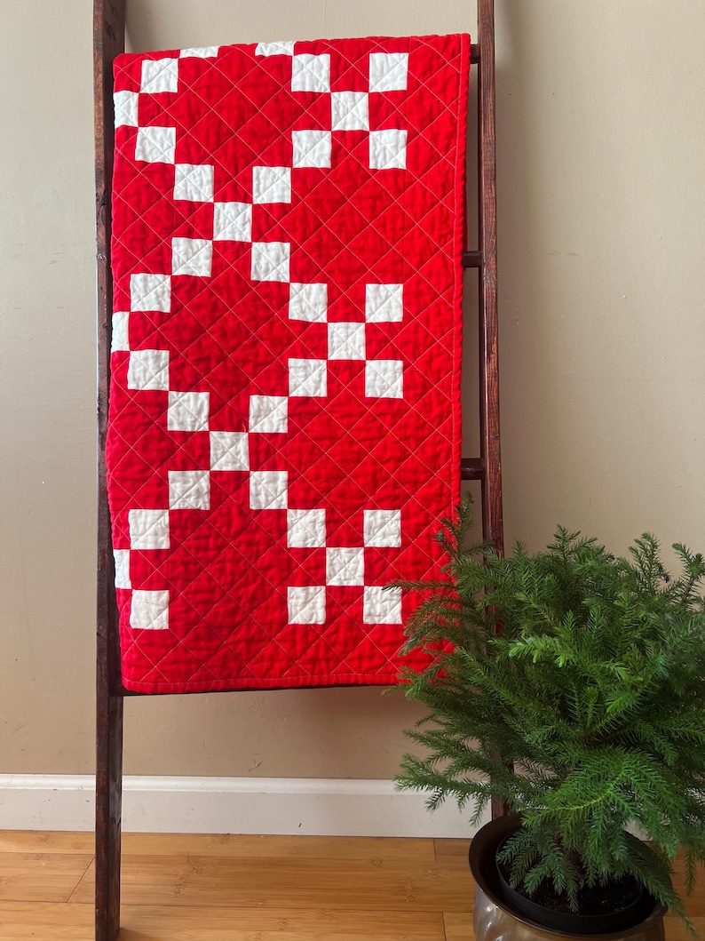 Irish Chain Baby/toddler Heirloom Quilt - Etsy