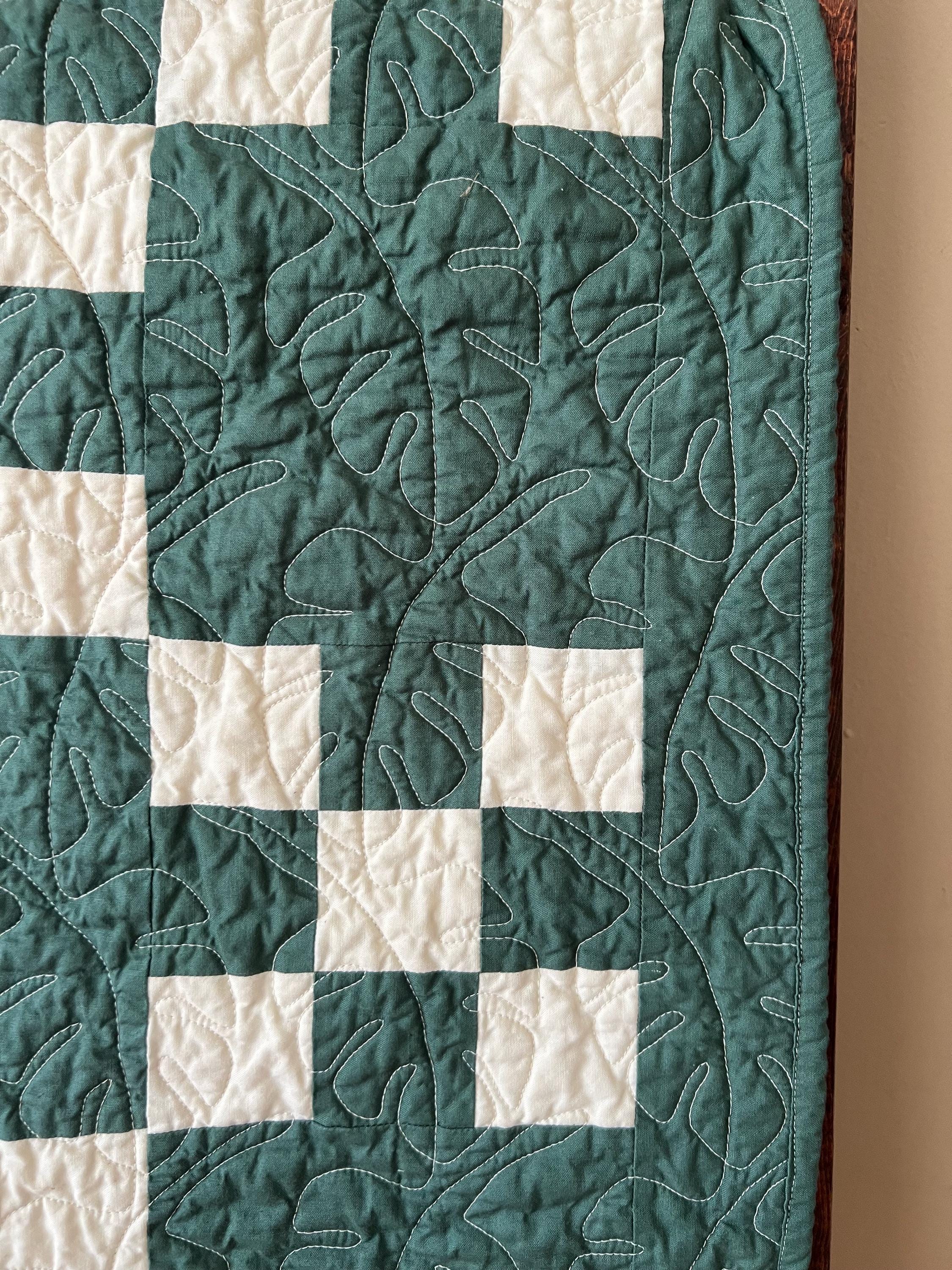 Irish Chain Baby/toddler Heirloom Quilt - Etsy
