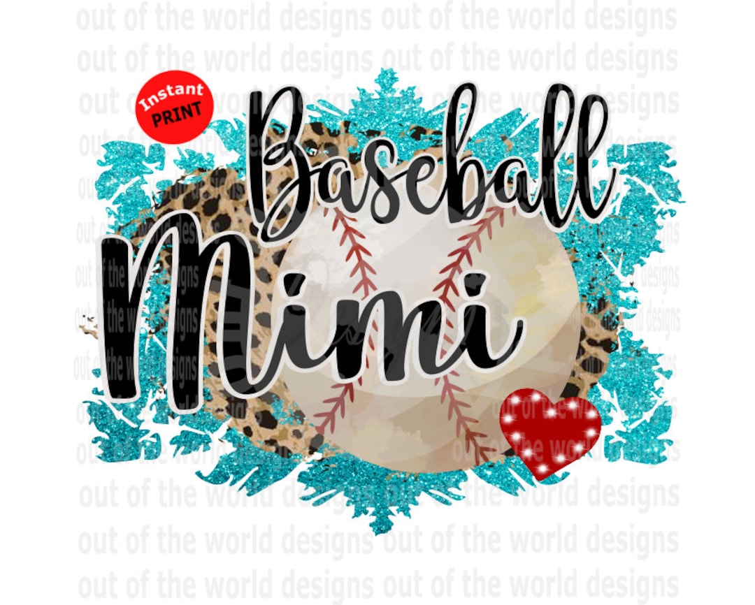 Baseball Mimi PNG , Baseball Digital Download, Instant Download ...