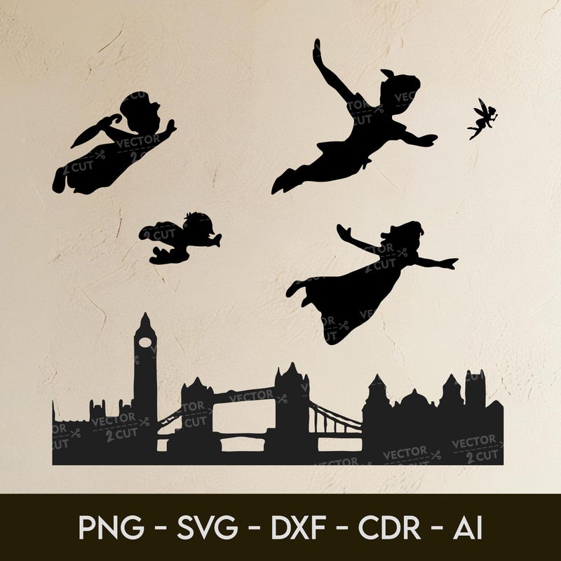 Peter Pan Shadow - Etsy