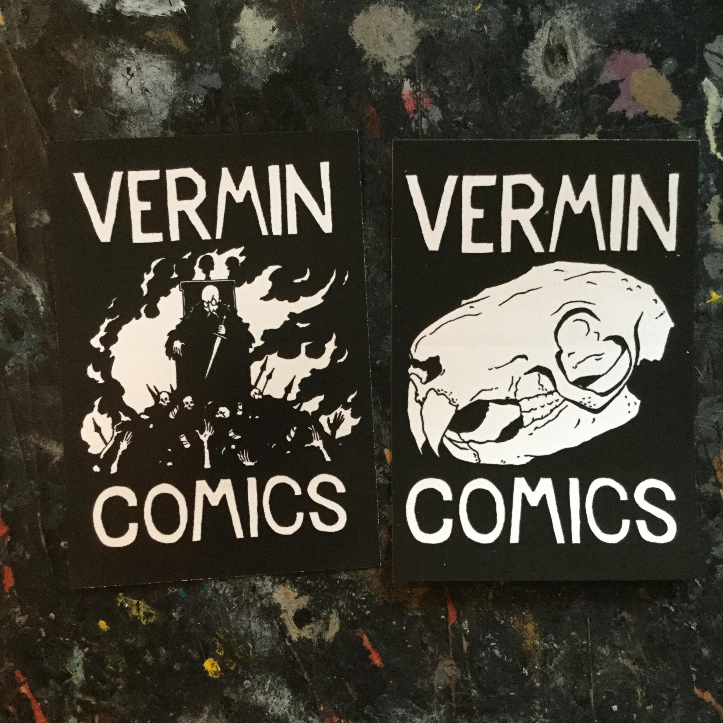 VERMIN COMICS - Stickers - Etsy