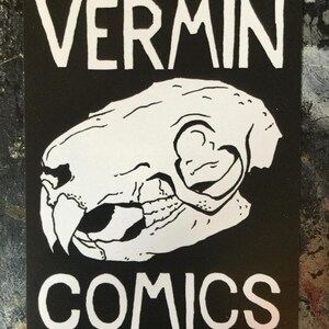 VERMIN COMICS - Stickers - Etsy