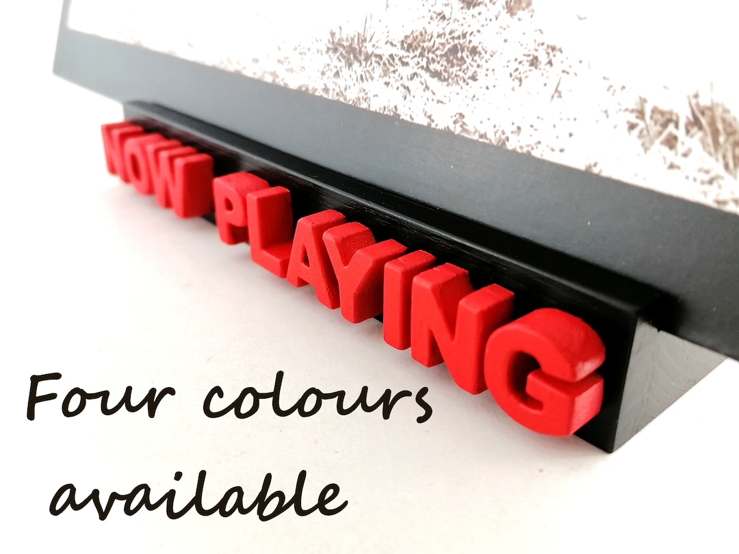 Now Playing Vinyl Record Stand. Made From Reclaimed Pine & Plywood ...