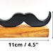 Handcrafted Hercule Poirot Moustache Bookshelf Decoration/desk Ornament ...