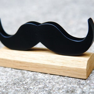 Handcrafted Hercule Poirot Moustache Bookshelf Decoration/desk Ornament ...