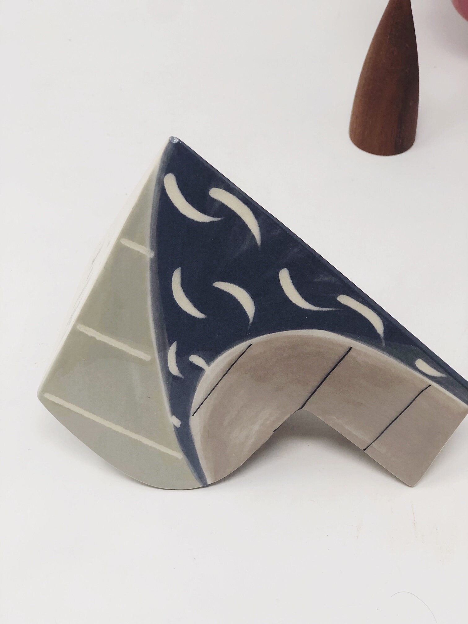 Vintage 1988 Eric & Chuy Boos Pottery Bud Vase Memphis Style | Etsy