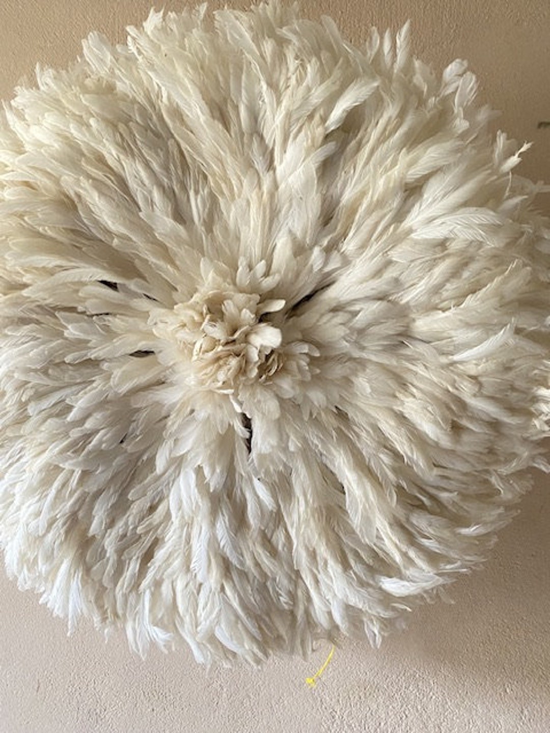 Ivory Juju Hat or Cream African Juju Hat Wall Art Decor for Interior ...