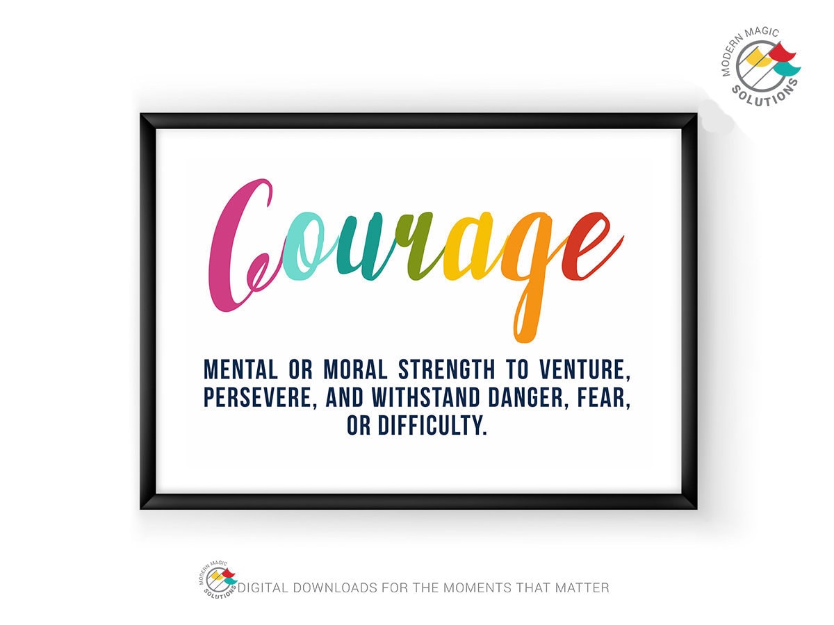 Courage Word