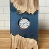 Maple Burl Resin Sculpture Clock - Live Edge - Battery Powered - Etsy