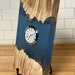 Maple Burl Resin Sculpture Clock - Live Edge - Battery Powered - Etsy