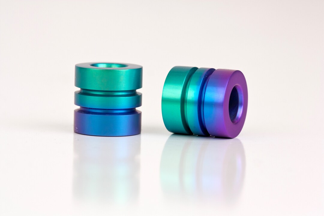 Anodized Titanium EDC Bead - Etsy
