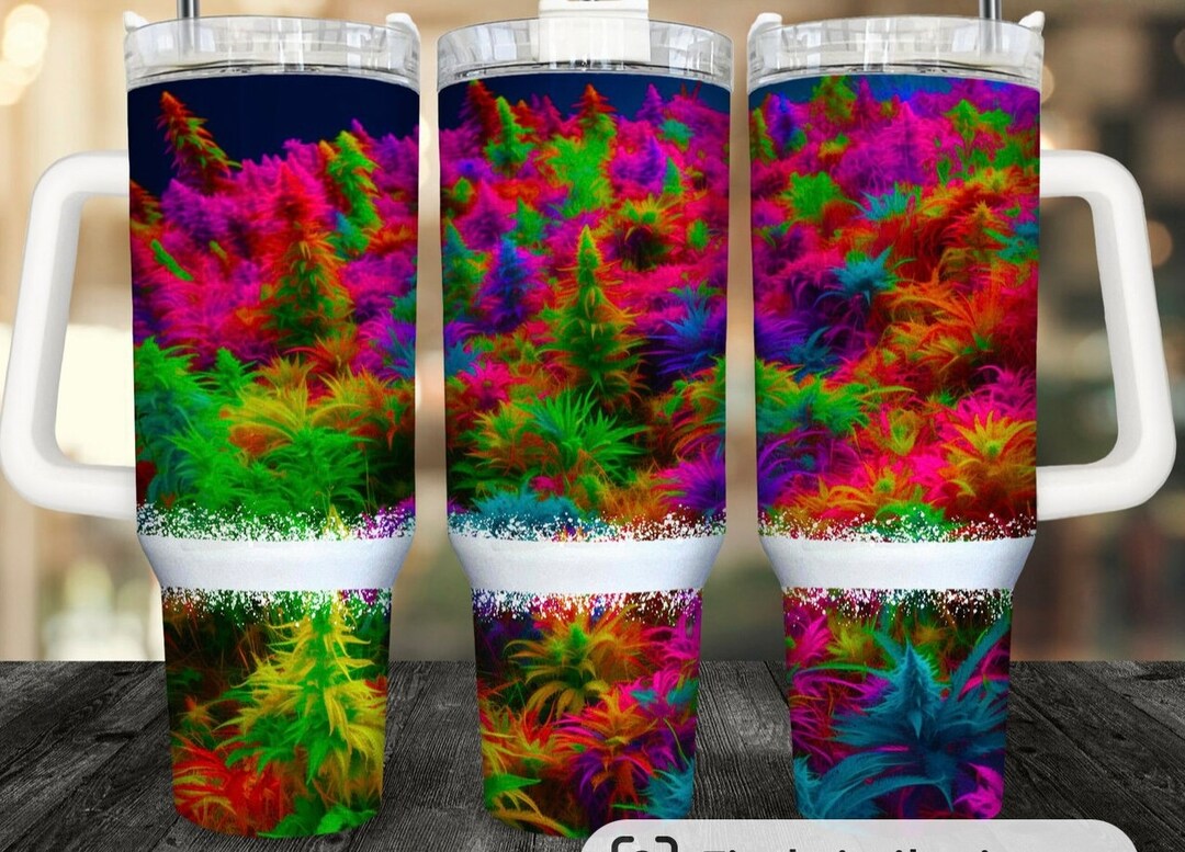 Cannabis Marijuana Weed Pot 40oz Sublimated Stainless Steel Tumbler Cup - Etsy