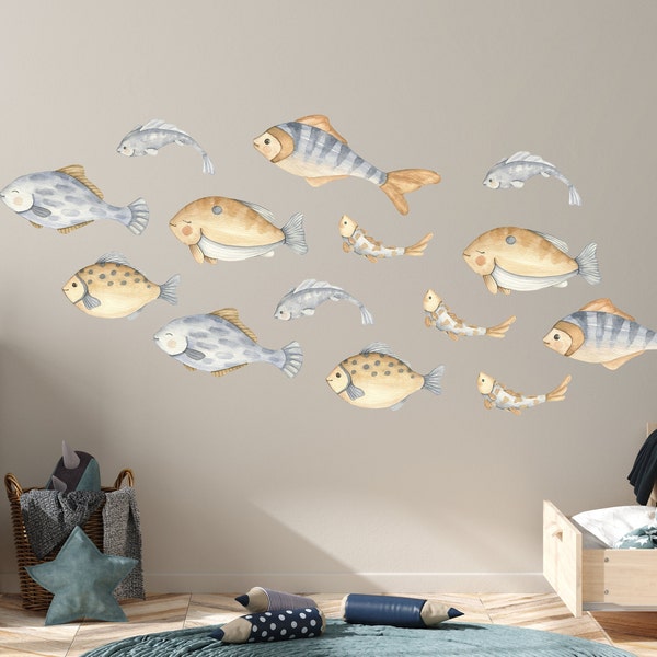 Fish Wall Decal - Etsy